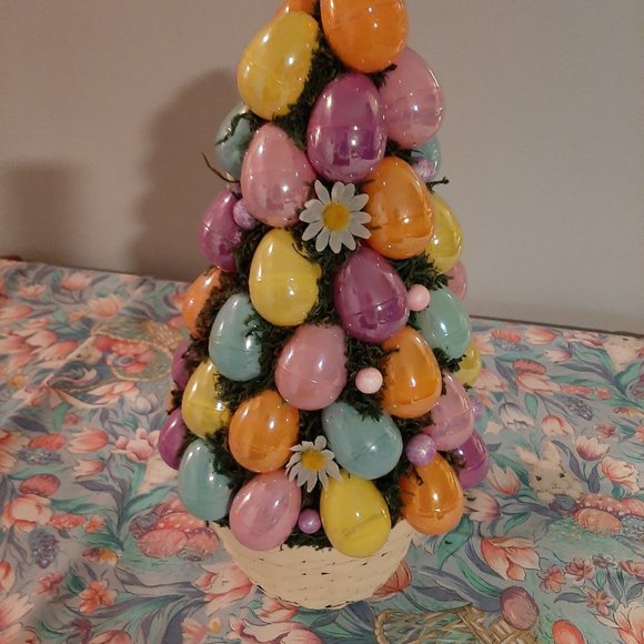 Holiday | Large Metallic Easter Egg Jelly Bean Tree 2in Tall | Poshmark